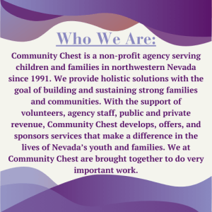 Community Chest, Inc. – A Center for Resources … A Catalyst for Change.